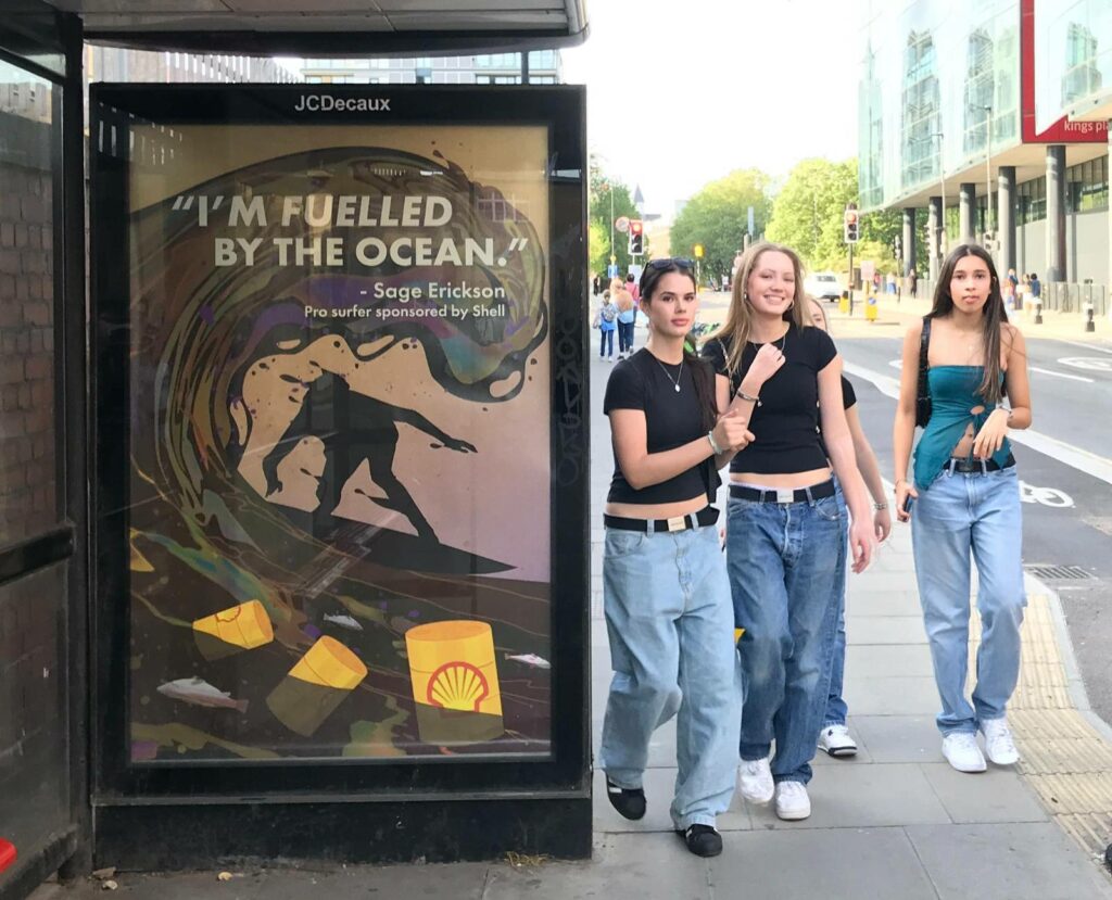 Shell faces hacked billboards ahead of AGM - National Sustainability News